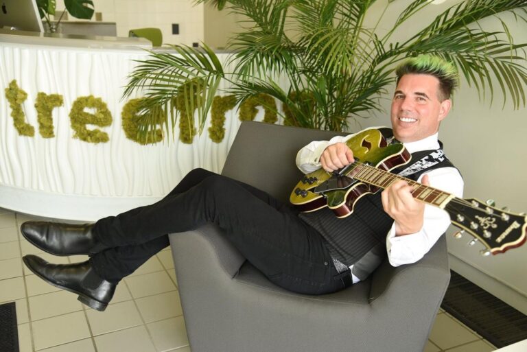 Green-haired Newmarket Treefrog CEO goes viral with catchy video ‘I Am ...